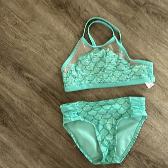 Justice | Swim | Mermaid Justice Swim Suit | Poshmark